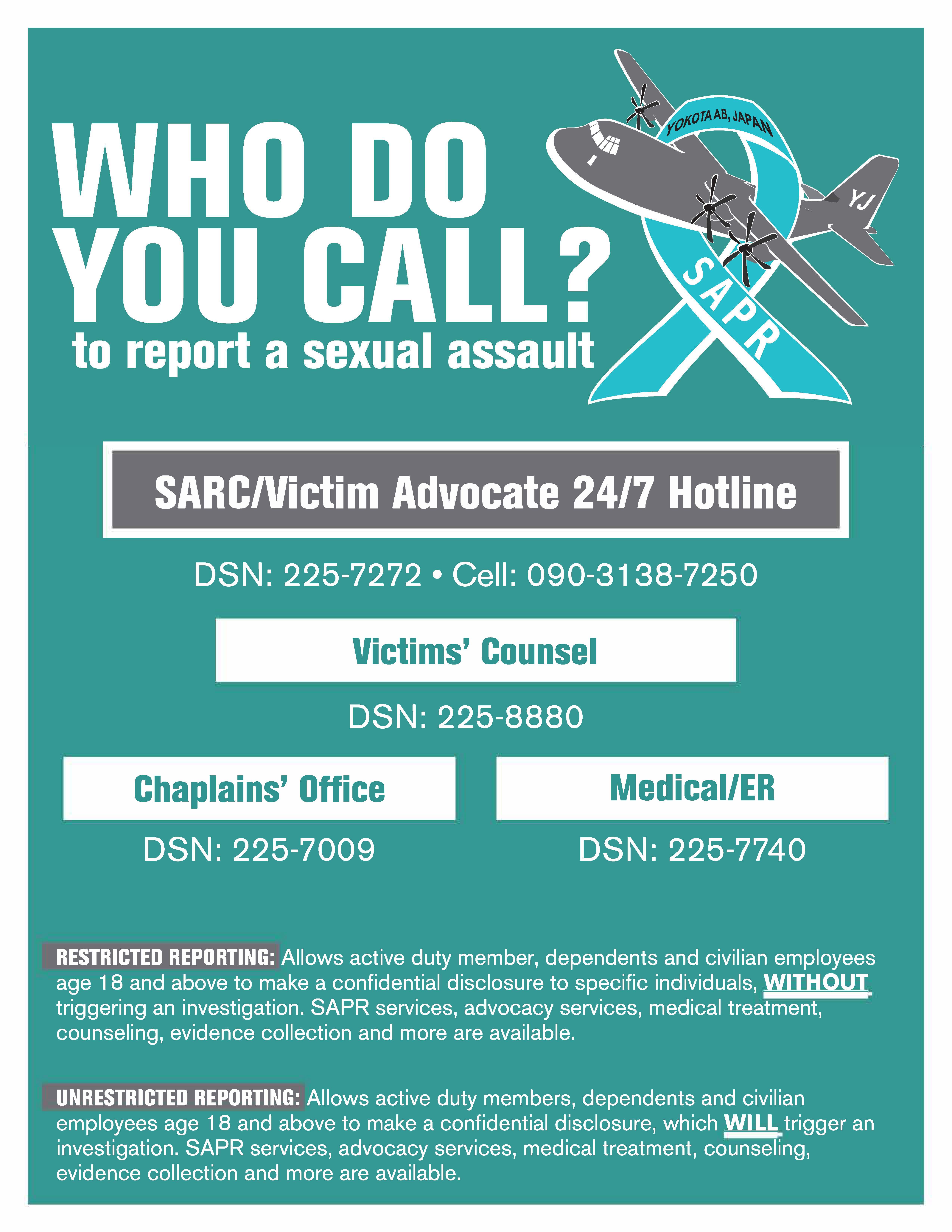 Yokota Air Base > Resources > Helping Agencies > SAPR